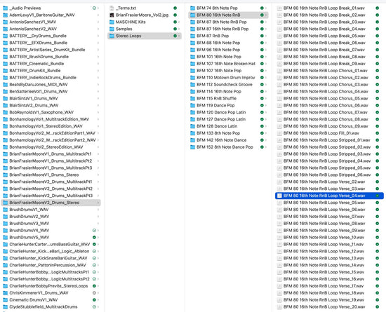 Brian Frasier-Moore Drum Loops & Multitracks Volume 1 – Yurt Rock